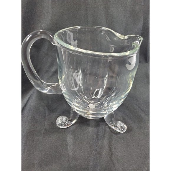 Unbranded | Art | Crystal Clear Industries Round Footed Glass Pitcher ...